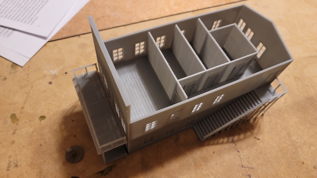 15mm Old West Building 2A -2 Story Saloon – Project Wargaming