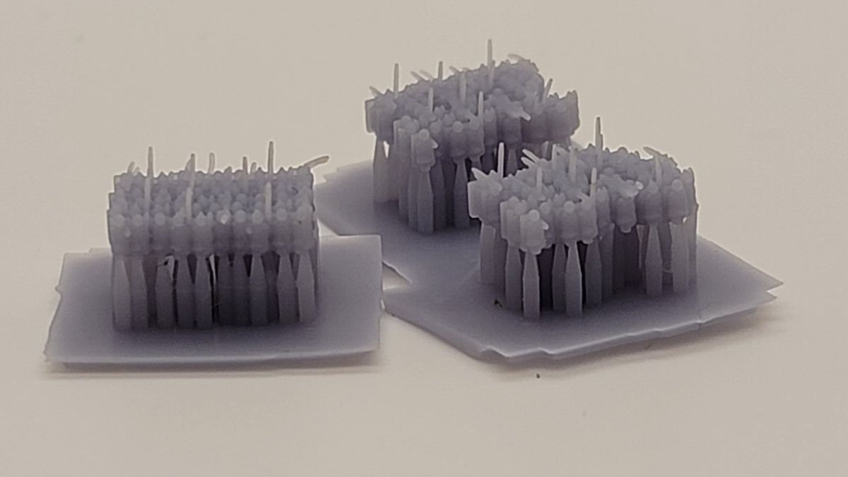 2mm Infantry - large square shield – Project Wargaming